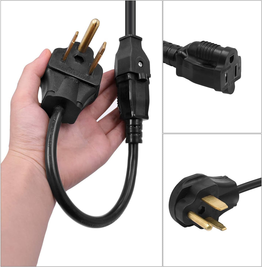 Welding Cord N6-50P to N5-15R 50 Amp Male to 15 Amp Female 14AWG Heavy ...